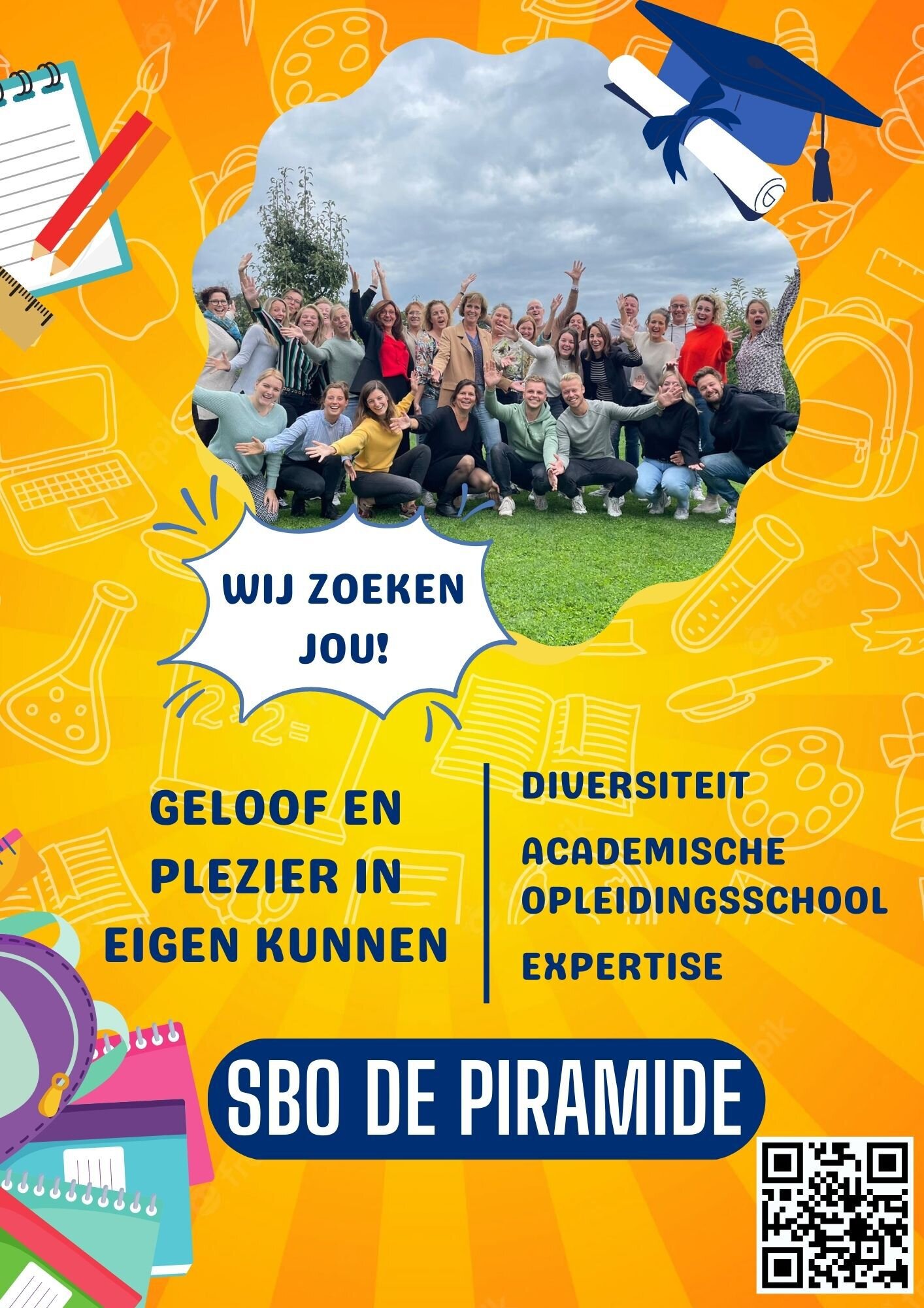 SBO De Piramide | Partnerschap opleiden in de school